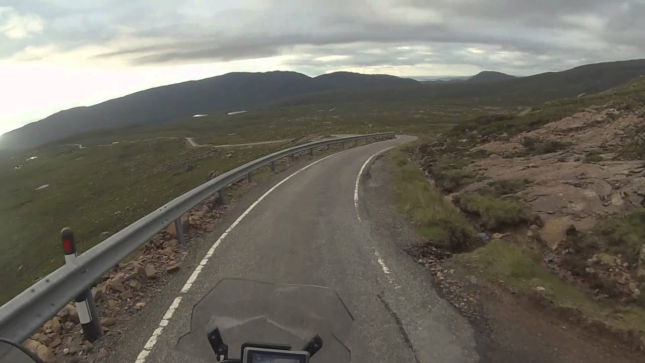 BMW 1200 GS. Cattle Pass, Applecross. - YouTube