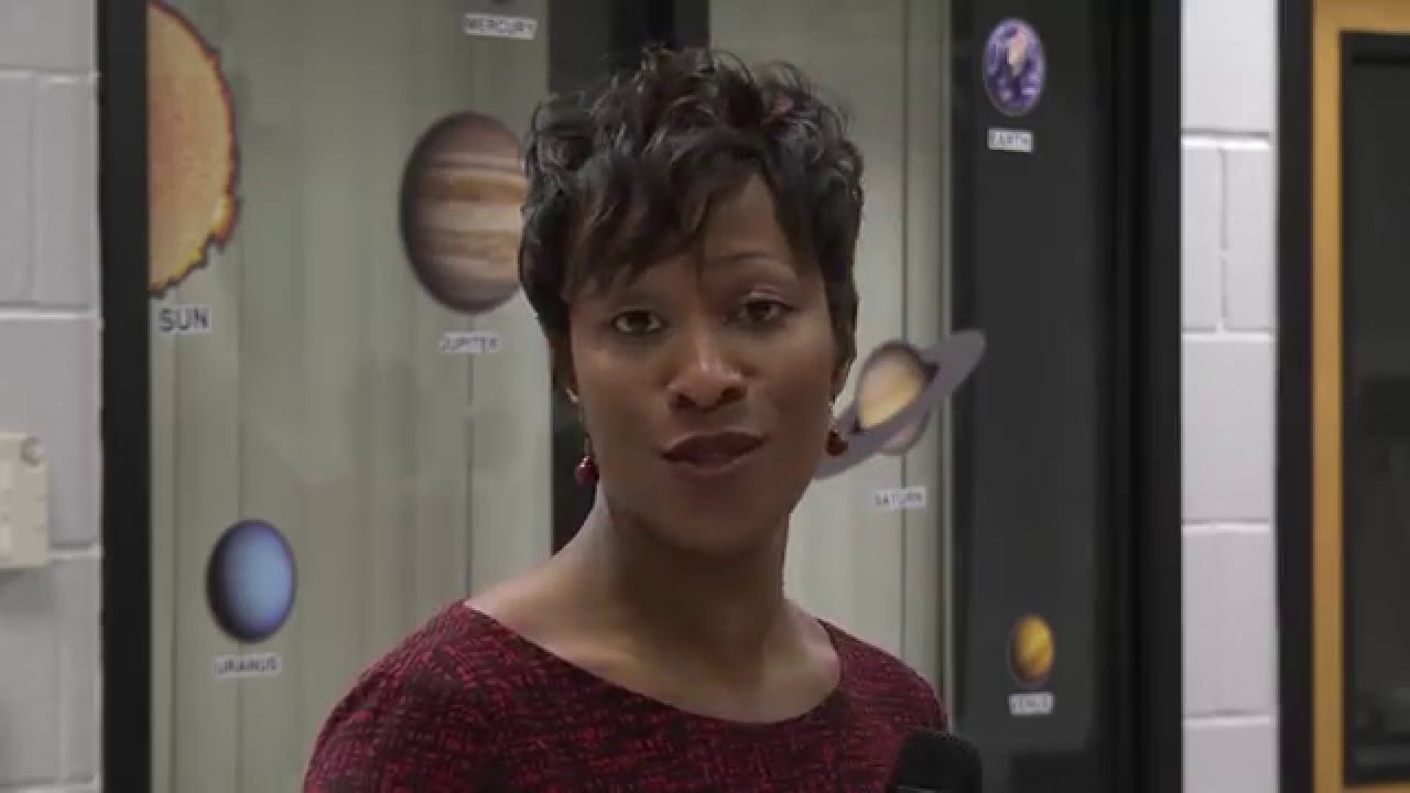 Rex Mill Middle School Stem Lab Opens - YouTube