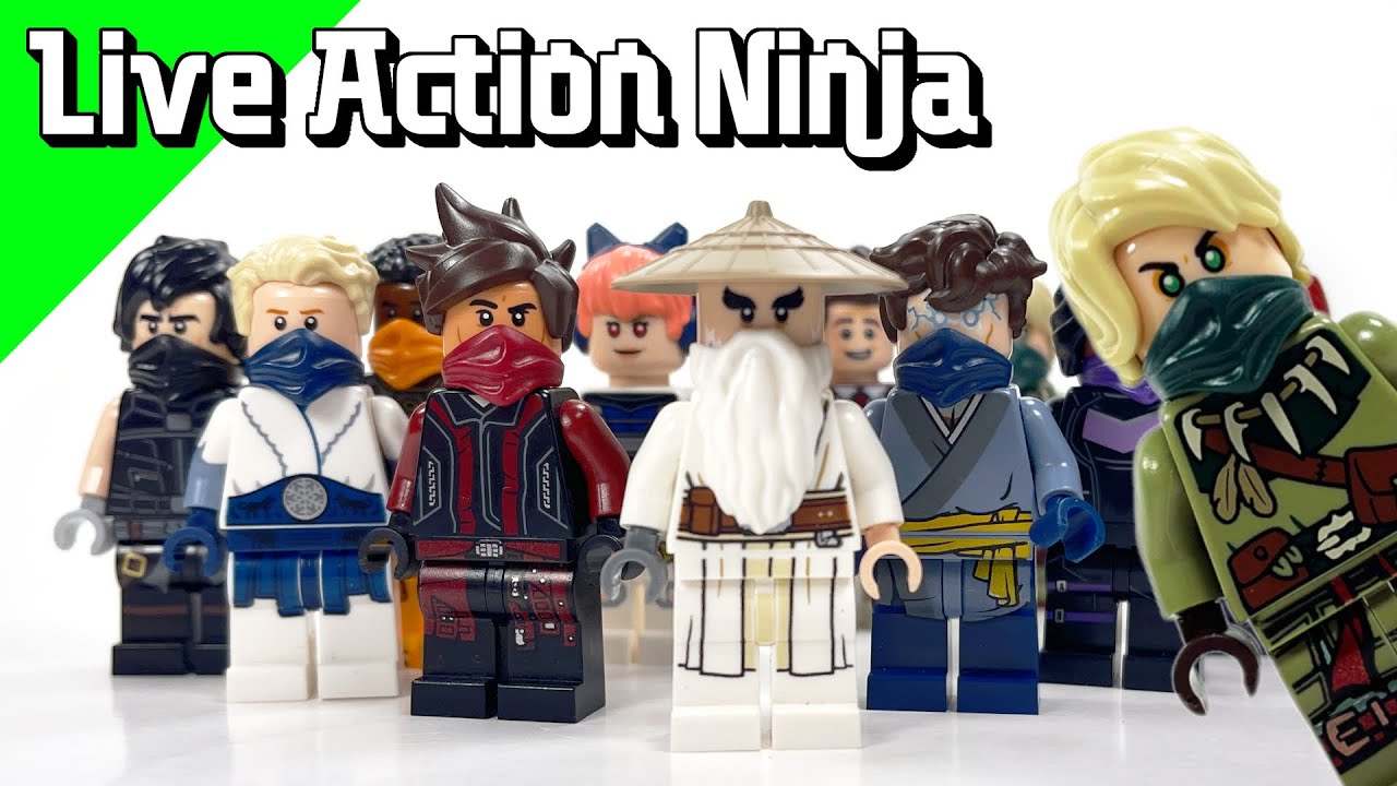 Custom Ninja Minifigures from the Live Action LEGO NINJAGO Movie ...