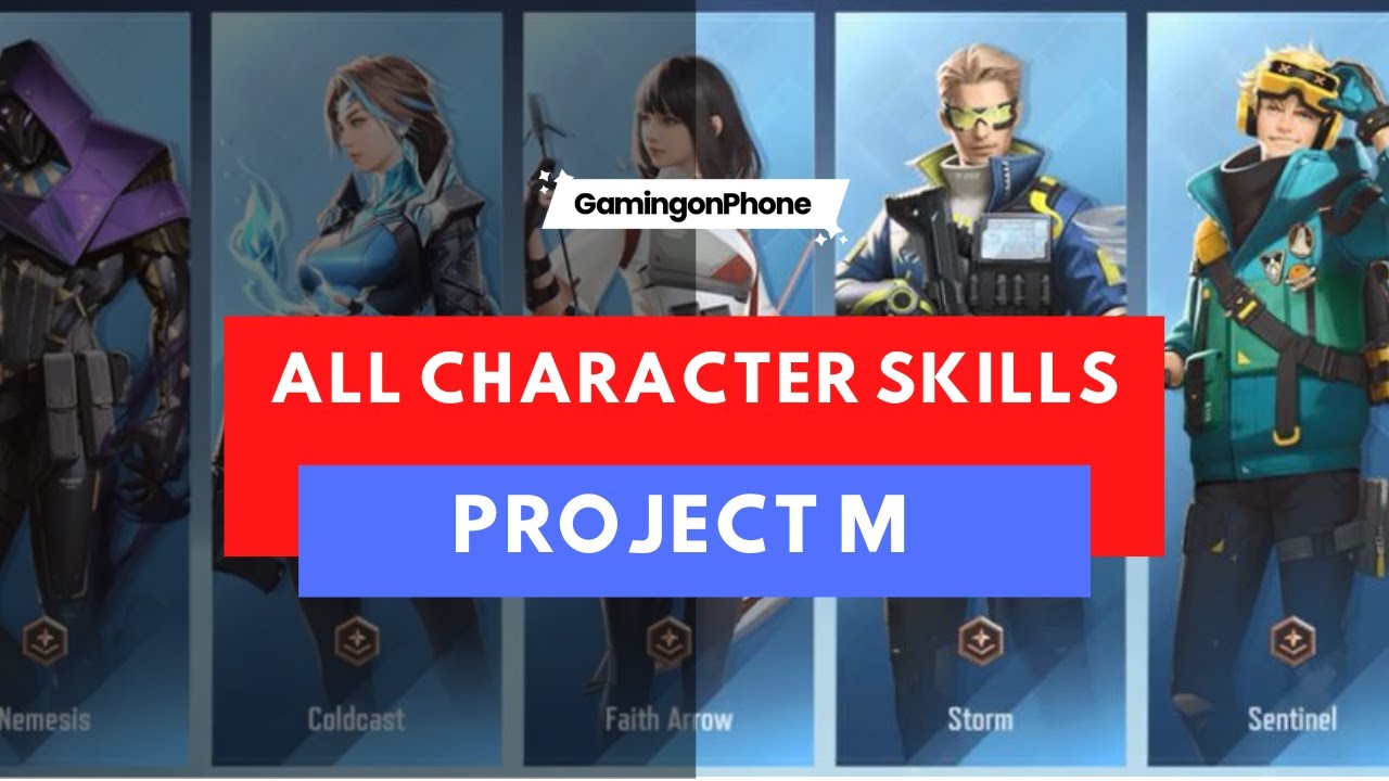 Project M by NetEase - All Hero Skill and Ability Explanations | How to ...