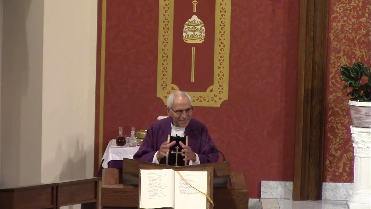 Homily, Second Sunday of Lent - Fr. Hahn - YouTube
