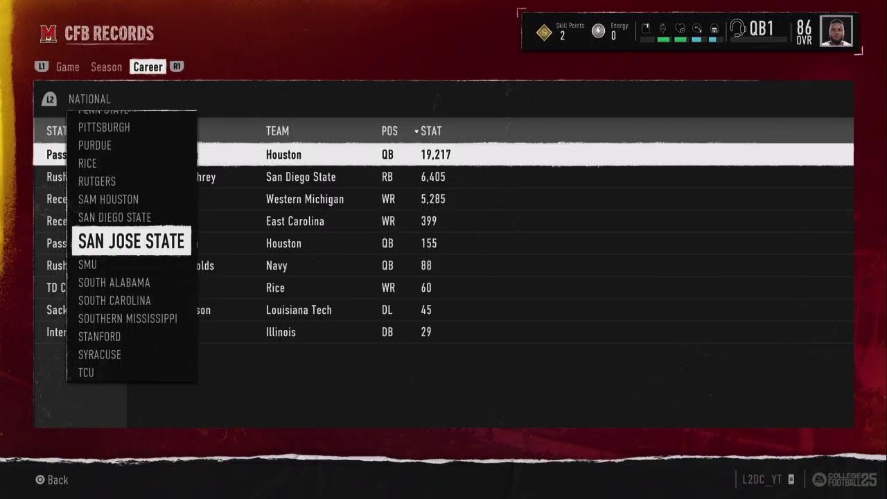 NATTY!! MD #2 VS Georgia #7 HEISMAN trophy JR QB TRANSFER 2 MD - YouTube