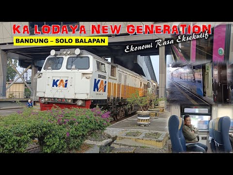 KERETA EKONOMI RASA EKSEKUTIF, INILAH FASILITAS TERBARUNYA !!! FULL TRIP KA LODAYA NEW GENERATION