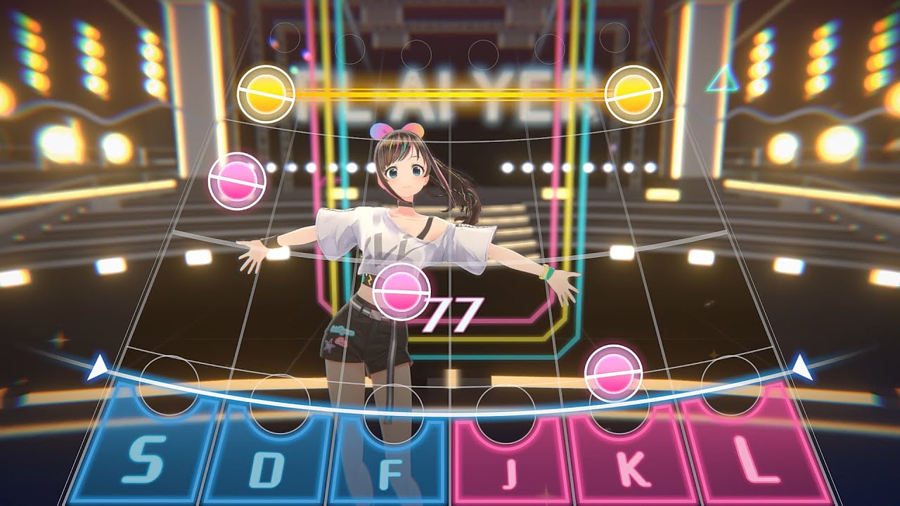 Kizuna AI - FL-AI-YER (game mode) normal - YouTube
