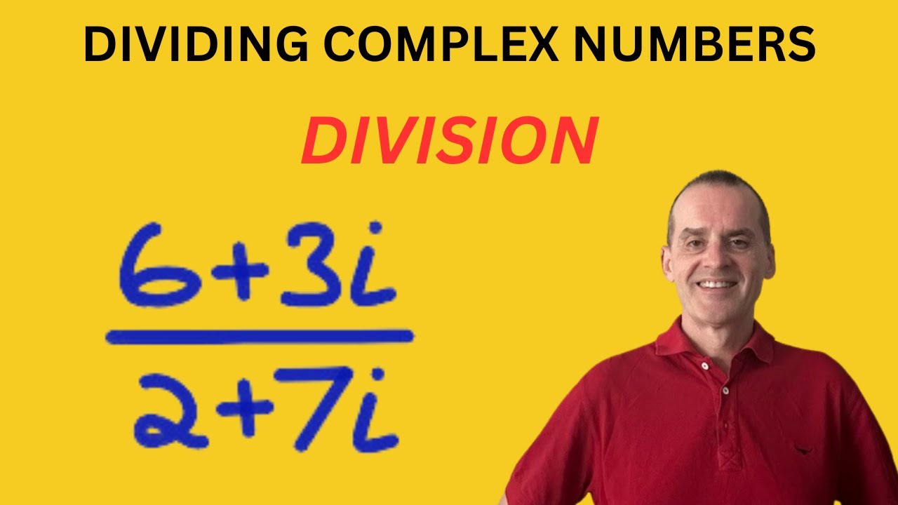 Dividing Complex Numbers | Square Root of minus 1 | i = √-1 - YouTube