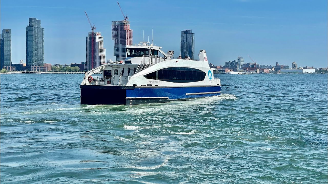 New York City Ferry Ride from Brooklyn to Manhattan (June 5, 2021 ...