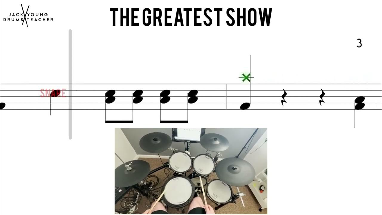 How to Play 🥁 The Greatest Show - YouTube