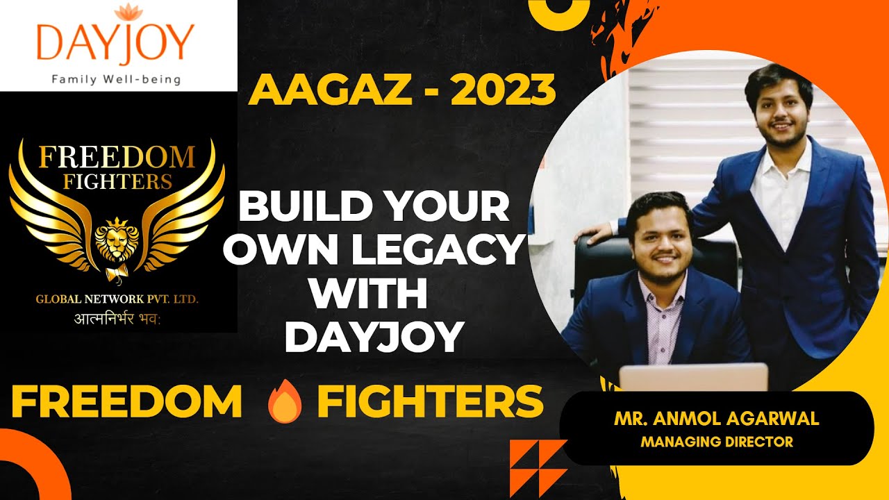 Build Your Own Legacy With Dayjoy Freedom 🔥Fighters || AAGAZ 2023 ...