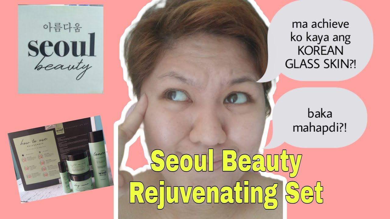 KOREAN PRODUCT SEOUL BEAUTY REJUVENATING SET WITH KOJIC AND ARBUTIN ...