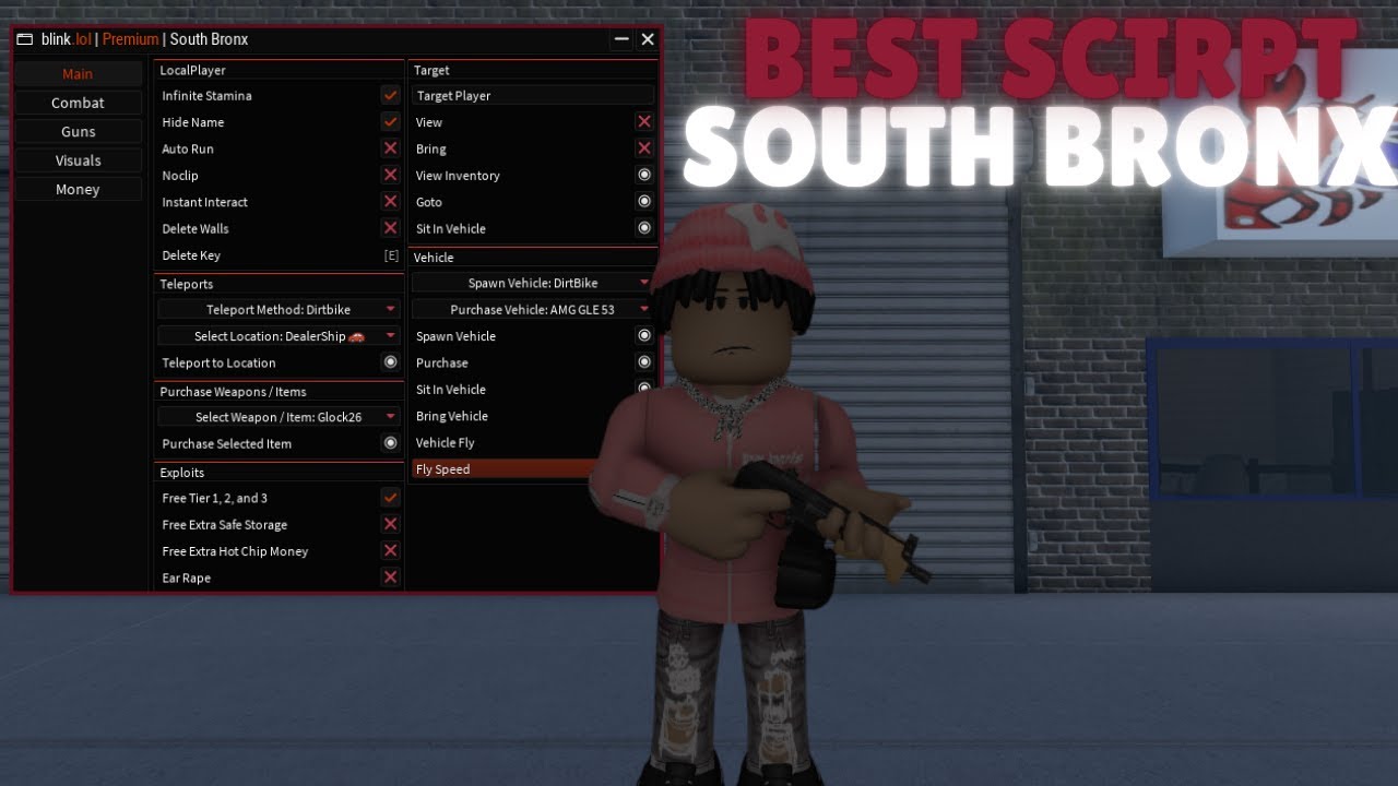 The BEST South Bronx Script 🔫 | Free Gamepasses, Autofarms, Silent Aim ...