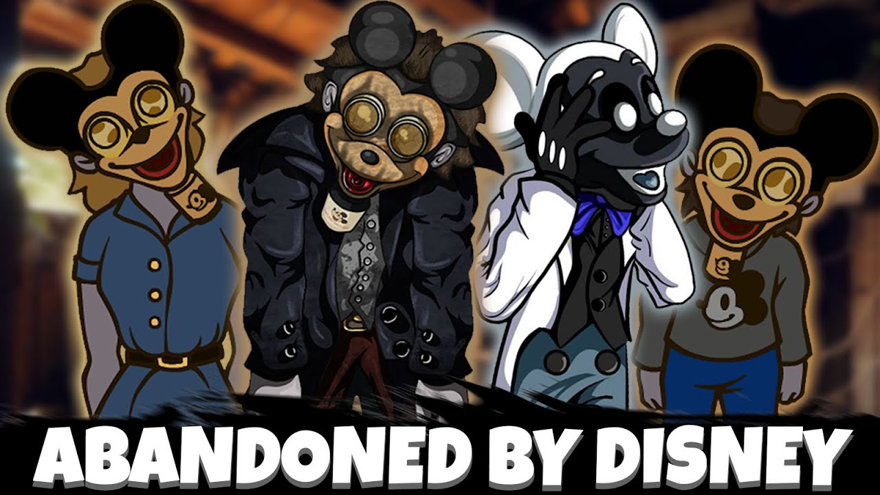 Abandoned by Disney VS Friday Night Funkin | Fangame Disney (FNF MOD ...