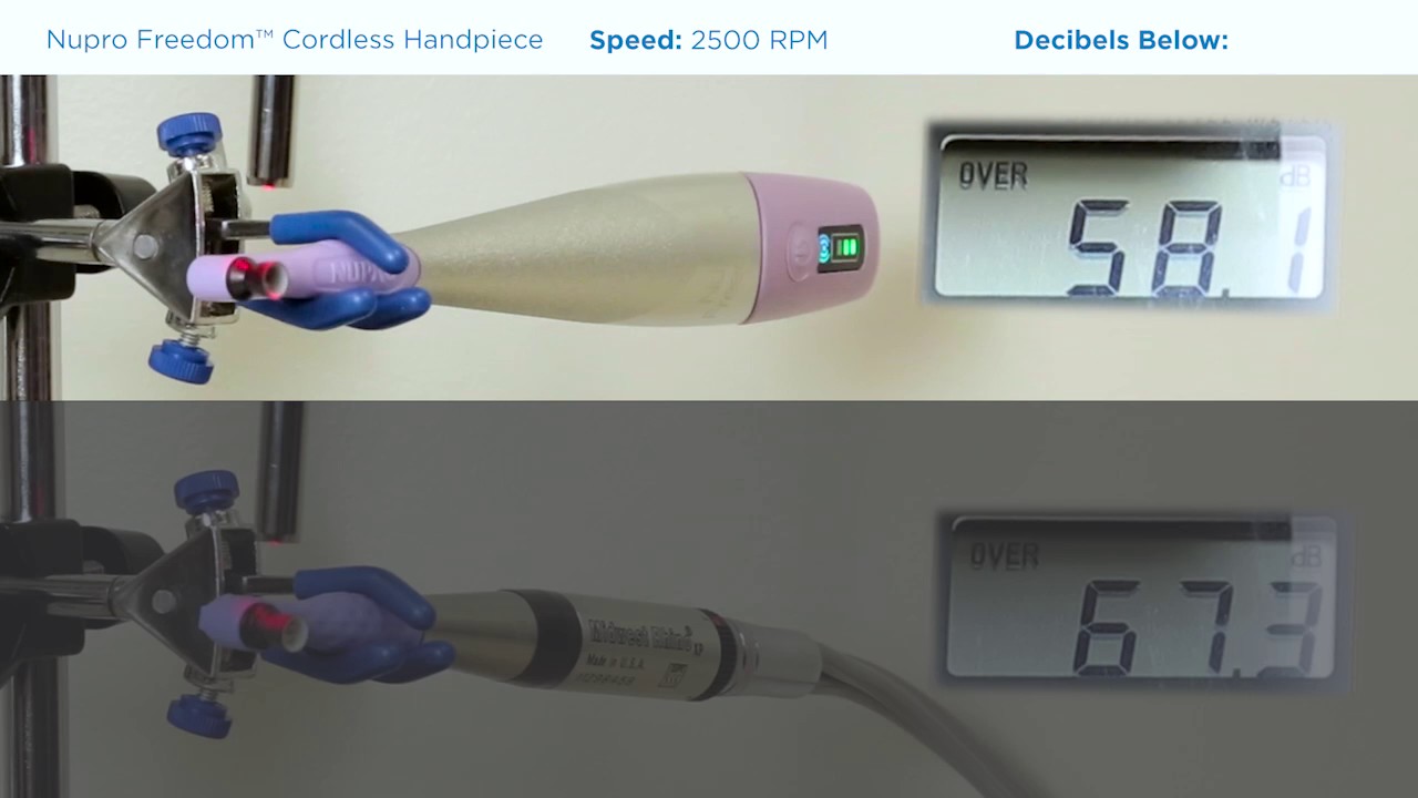 Nupro Freedom Cordless Prophy System Sound Test | Dentsply Sirona - YouTube