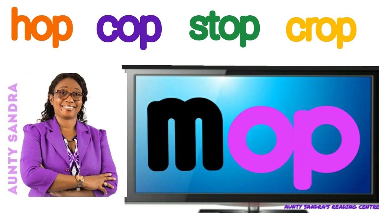 'op' Family Words | Short 'o' Sound | Blending Sounds | Rhyming Words ...