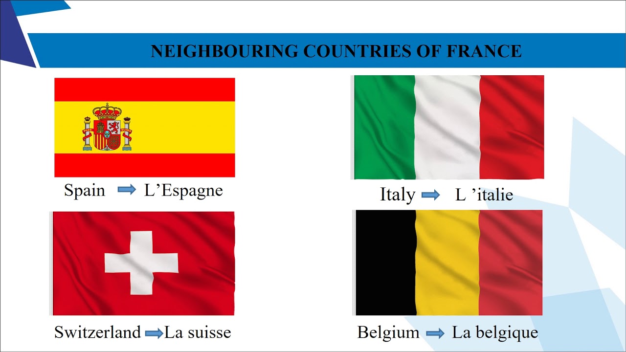Grade 2 _French _week 1_France cities and Neighbouring countries - YouTube