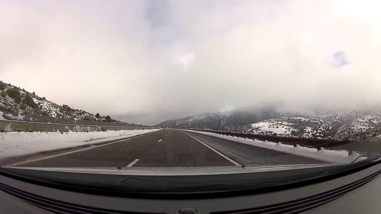 Winter snow near Payson, AZ. January 8, 2016 - YouTube