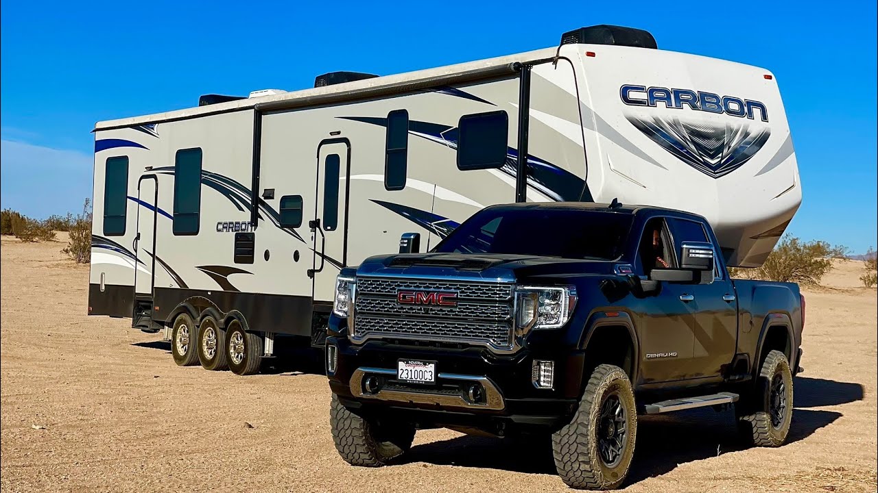 2021 GMC Sierra Dinali, 2500 pulling my 2019 Keystone carbon 387 Toy ...