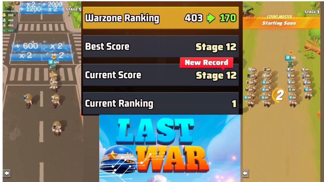 How to Get..... Rank 1 in Count Master in Last War Survival - YouTube