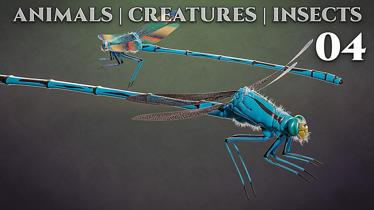 Animals - Creatures - Insects / 04 - Blender 2.82 - YouTube