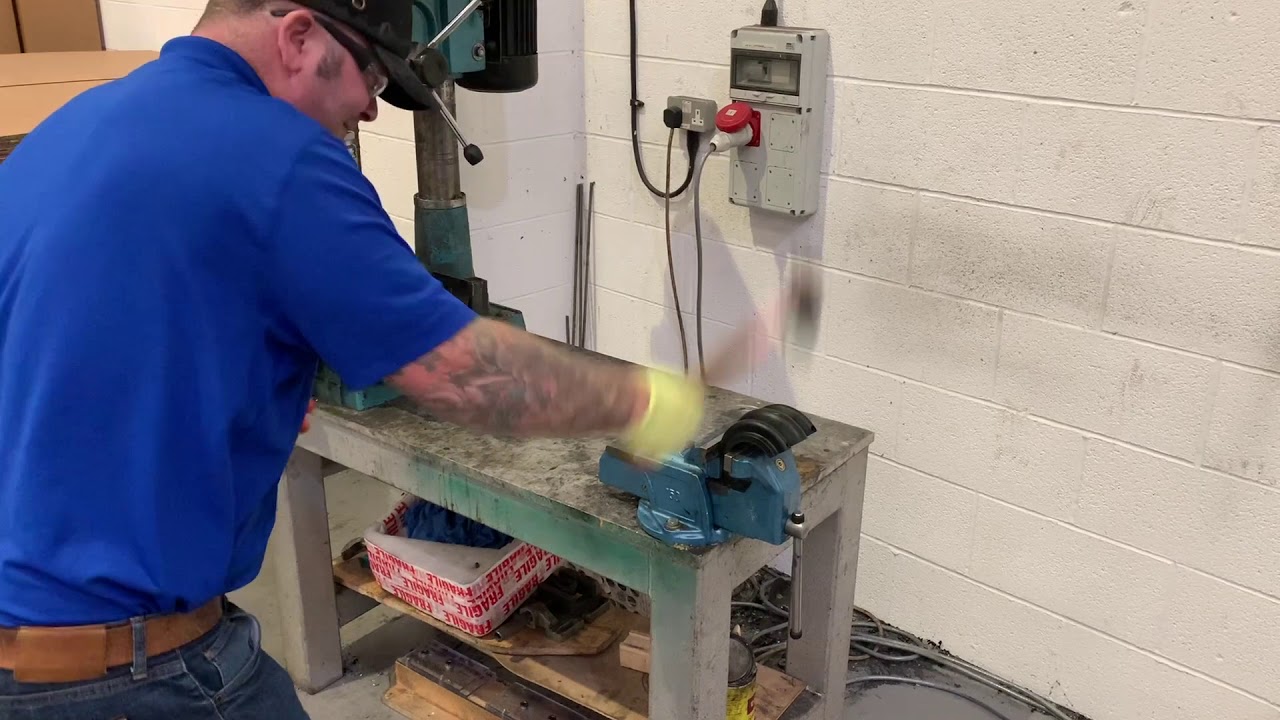 Column Embellishment Impact Durability Test - YouTube