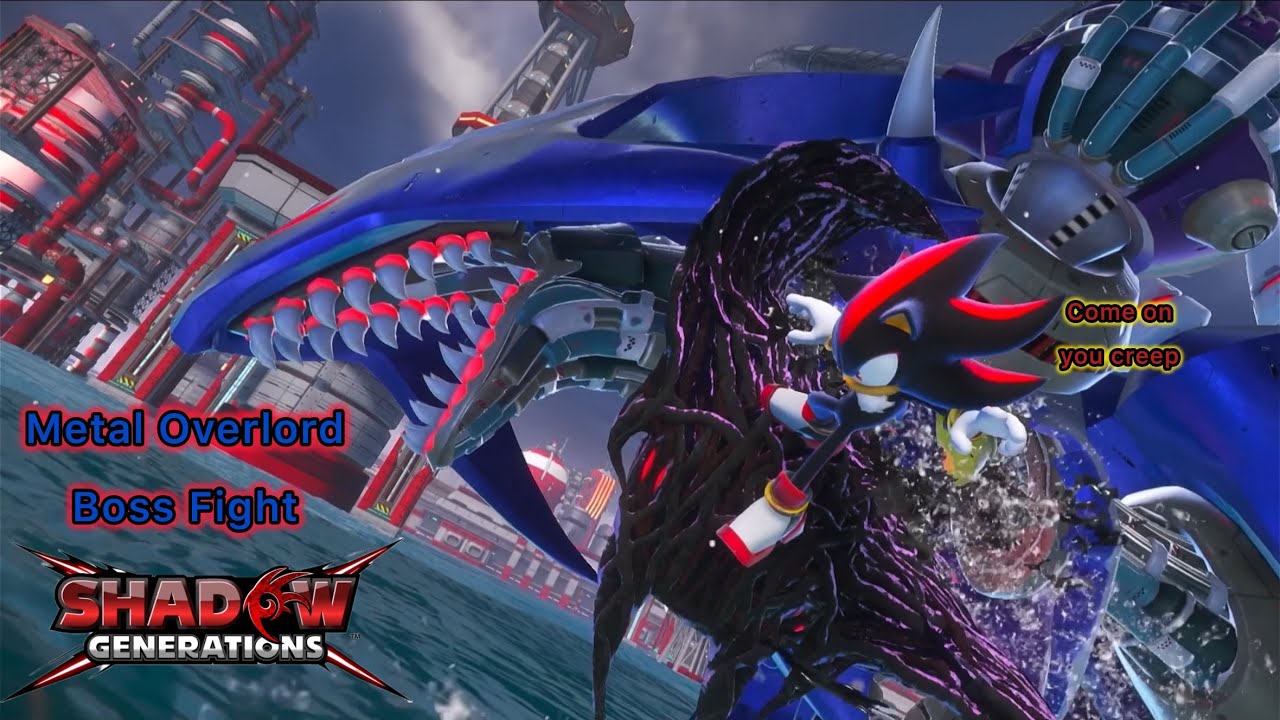 Shadow Generations Metal Overlord Boss Fight (No editing)夏特世代重啟 金屬領主 ...
