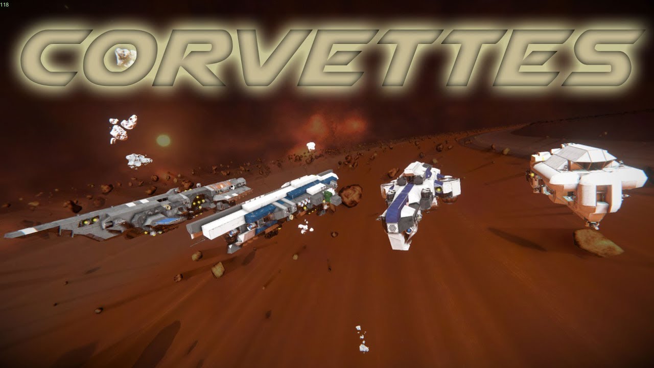 Space Engineers: Corvette design choices - YouTube