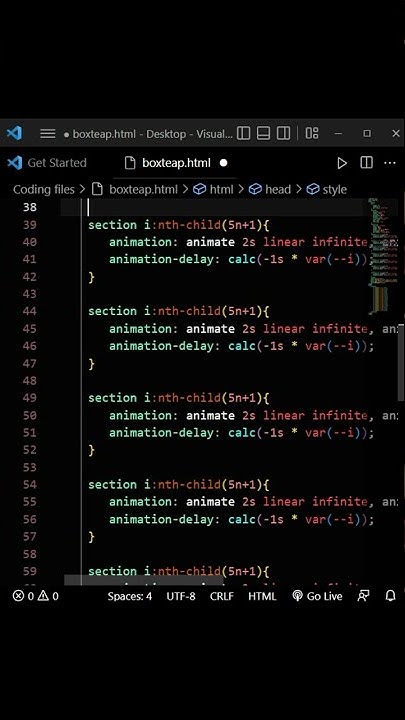 CSS & HTML Animated Cubes with Background Effect | Animation #html #shorts #css #python - YouTube