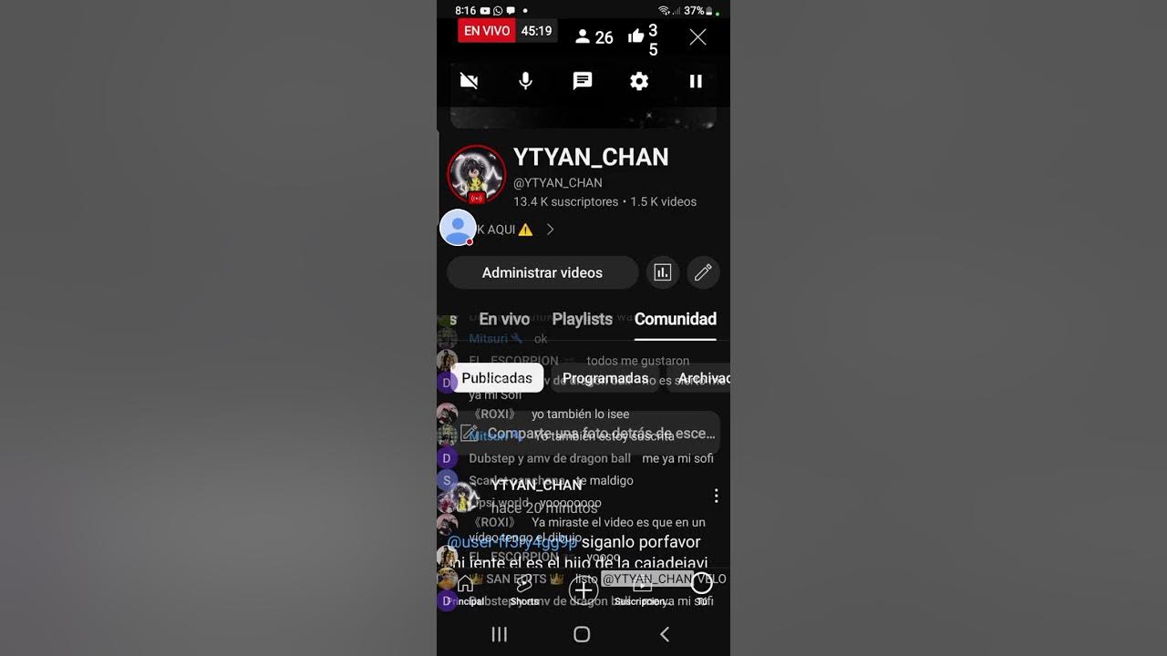 YTYAN_CHAN está en vivo - YouTube