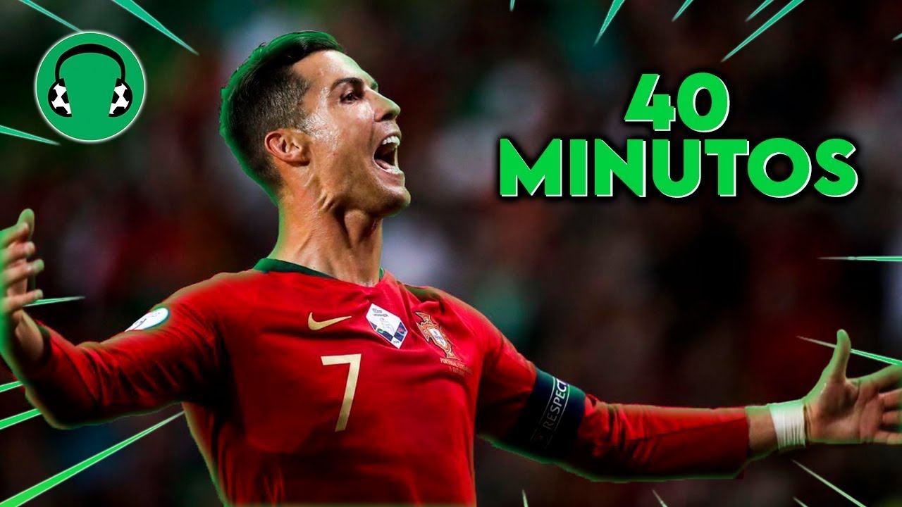 (FUTPARÓDIAS) 40 minutos das melhores musicas do Cristiano Ronaldo ...