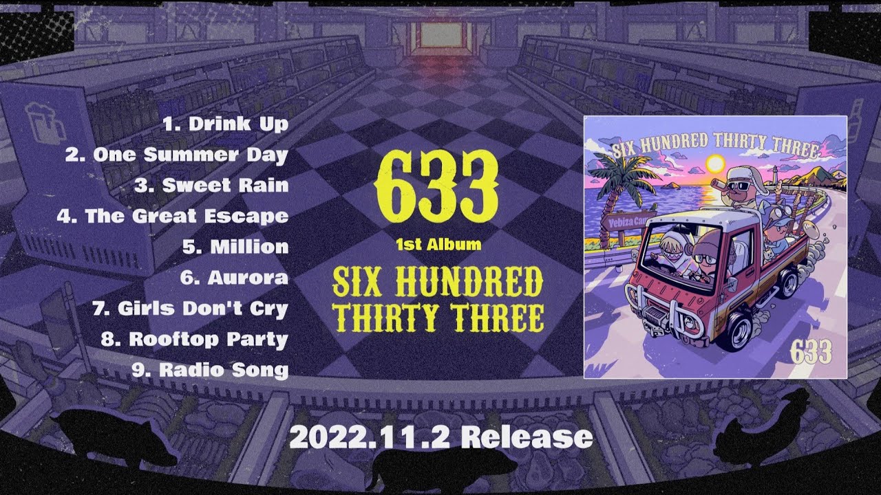 633 - 1st ALBUM「SIX HUNDRED THIRTY THREE」Official Teaser - YouTube
