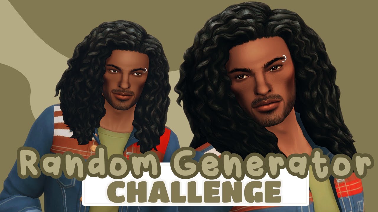 Random Generator Picks my Sim // The Sims 4 Create a Sim Challenge ...