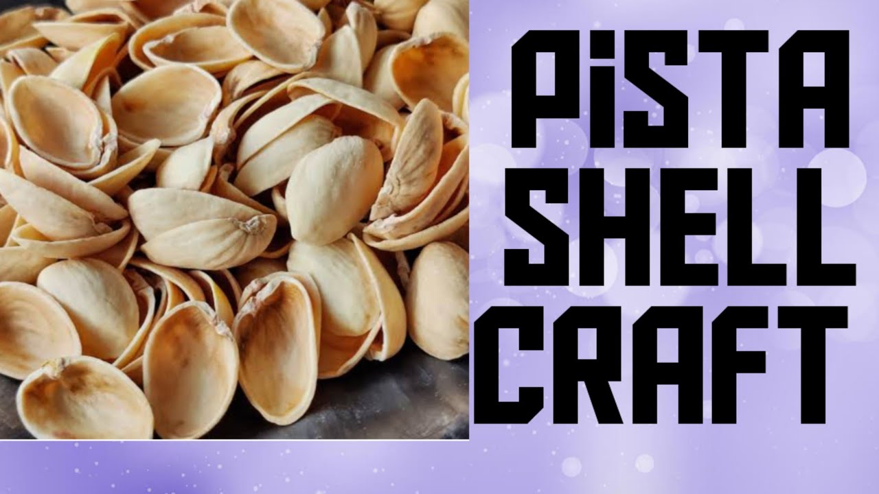 DIY / Pista Shell craft idea / easy craft from pista shell / Best out ...