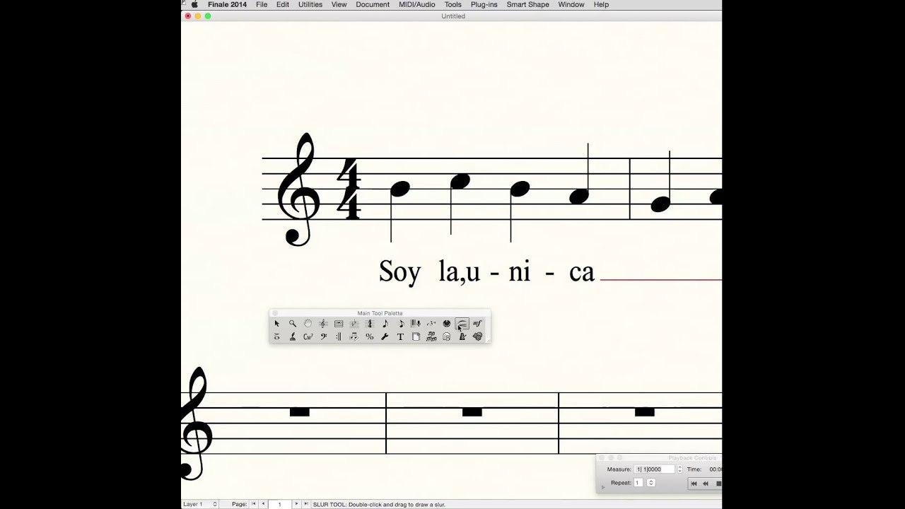 Sinalefa en la parte superior del texto - YouTube