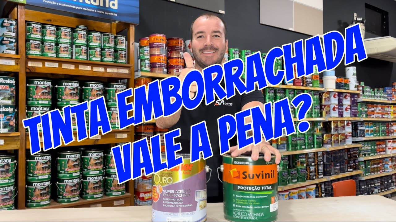 Vale a pena pintar com Tinta Emborrachada? Como funciona? Ela é melhor ...