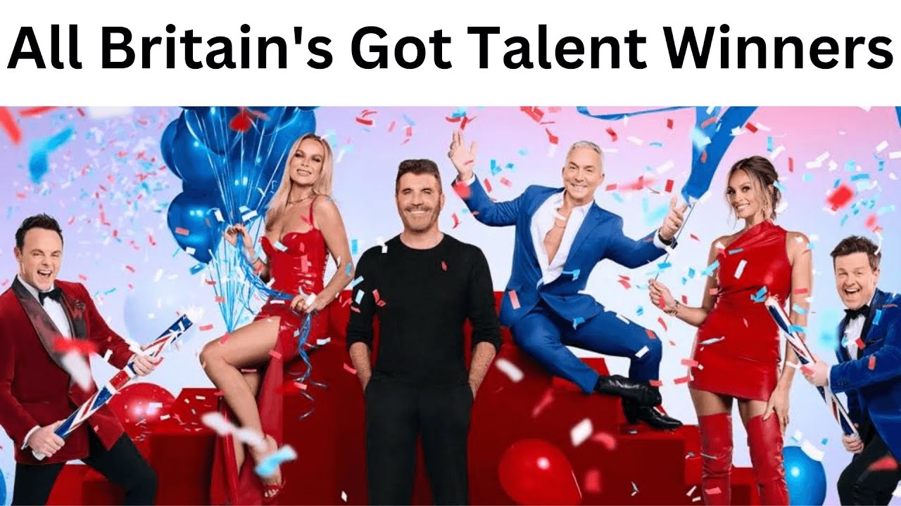 All Britain's Got Talent Winners from Series 1 (2007) to Series 17 ...