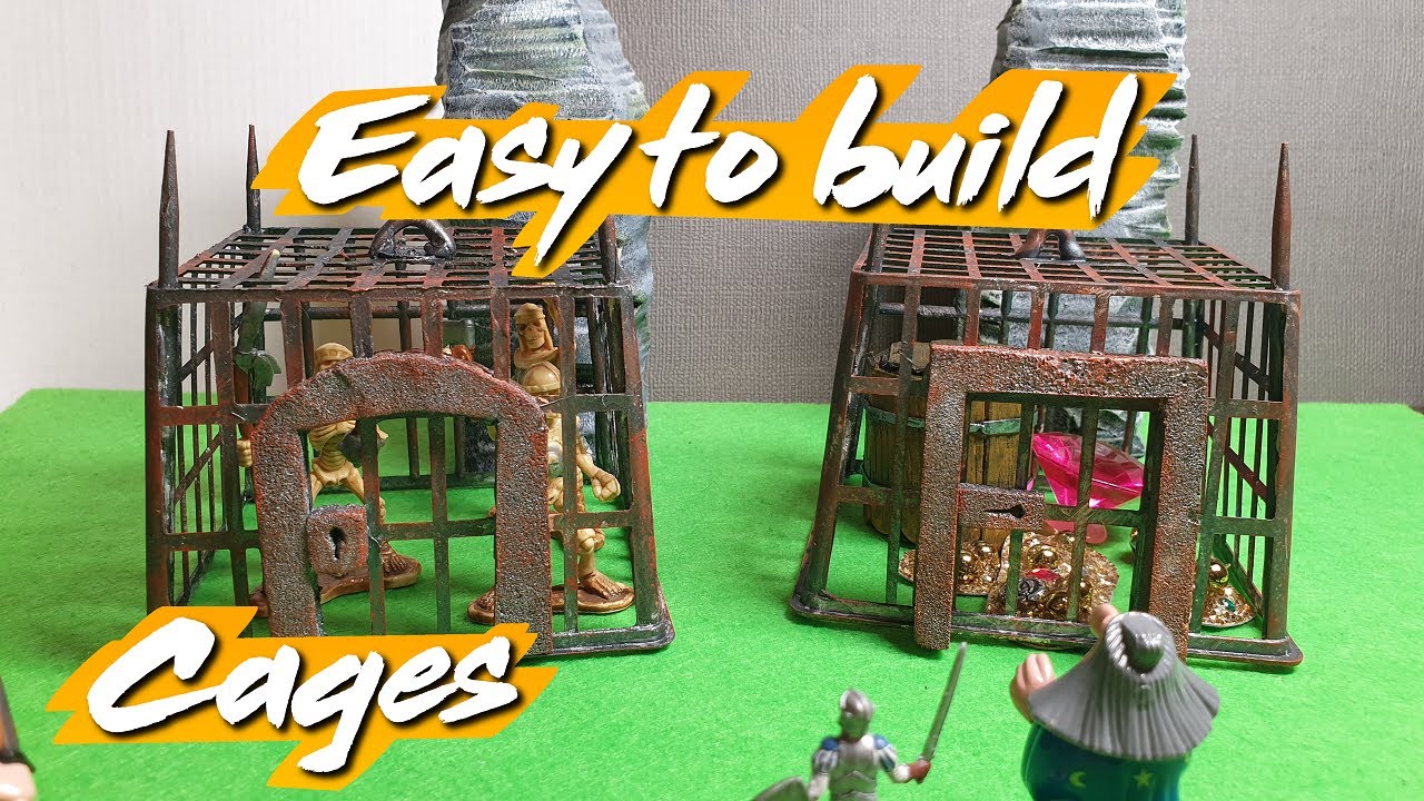 Tokrak Crafts - Easy to build Dungeon Cages (BMC style) #024 - YouTube