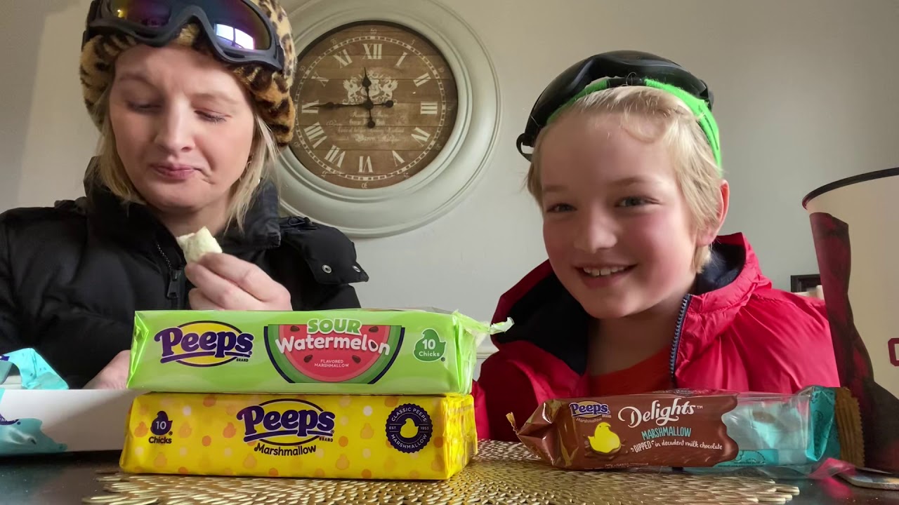Peeps Taste Test Challenge - YouTube