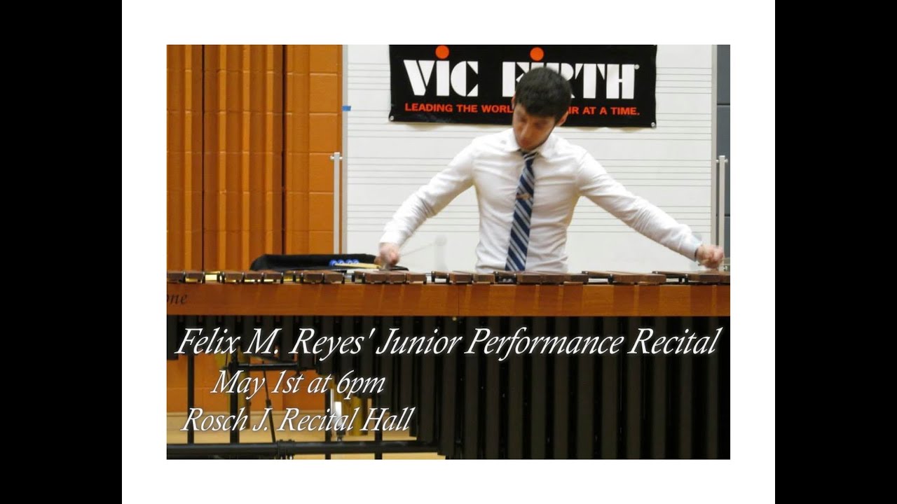 Felix Reyes' Junior Performance Recital - YouTube