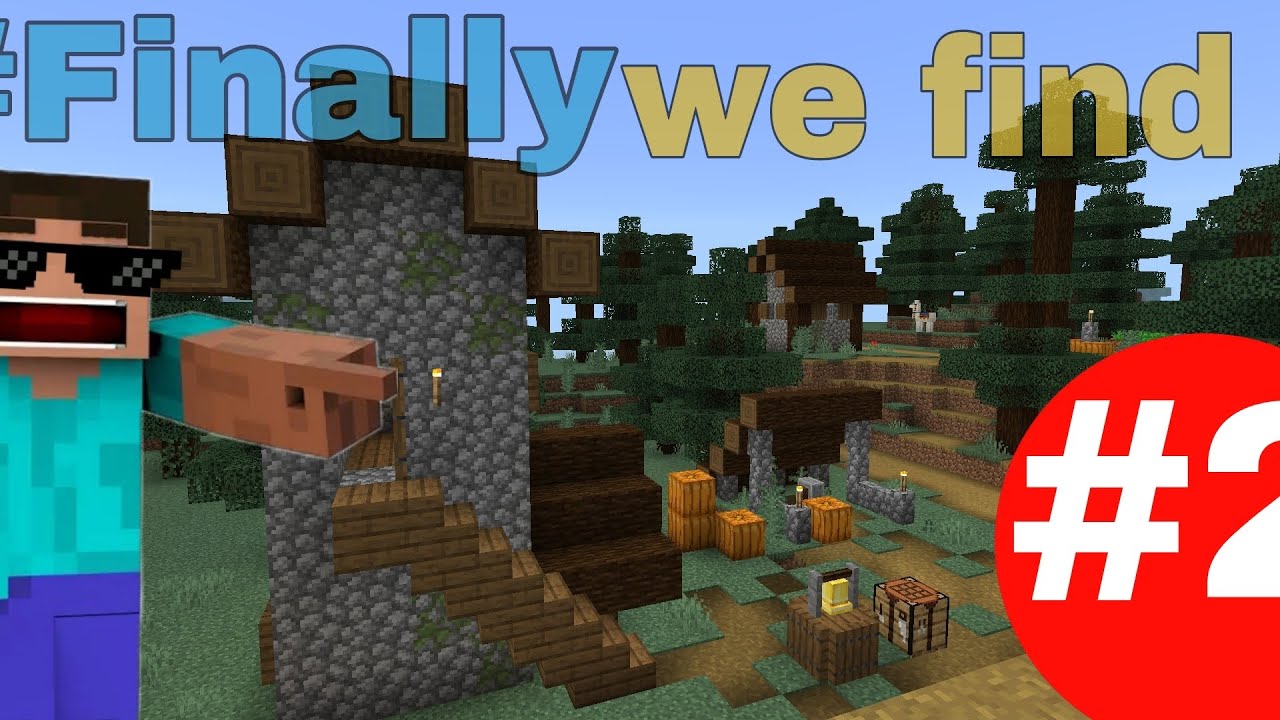 I Found Village in minecraft || Gone wrong || minecraft survival #2 - YouTube