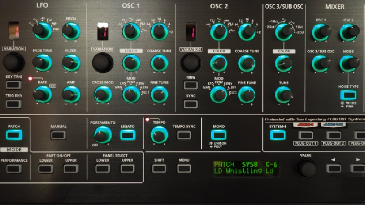 Roland's System-8 keyboard is all the synths you want in one case - YouTube