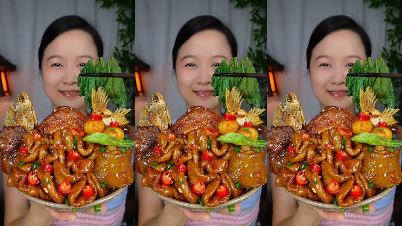 MUKBANG FOOD SHOW #043 || 농촌 식사 Home-cooked meal is here ! Country food ...