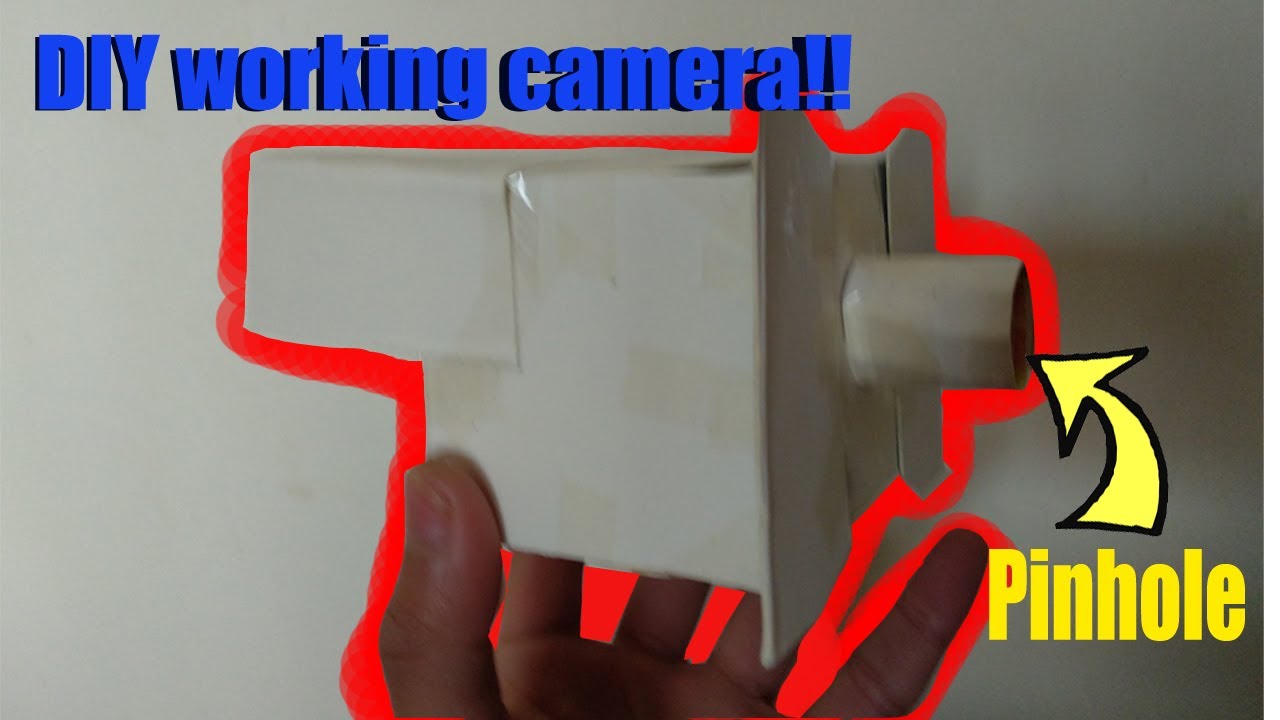 EASY working Pinhole Camera | PAPER TUTORIAL | - YouTube