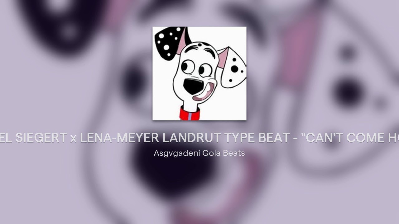DANIEL SIEGERT x LENA-MEYER LANDRUT TYPE BEAT - "CAN'T COME HOME" - YouTube