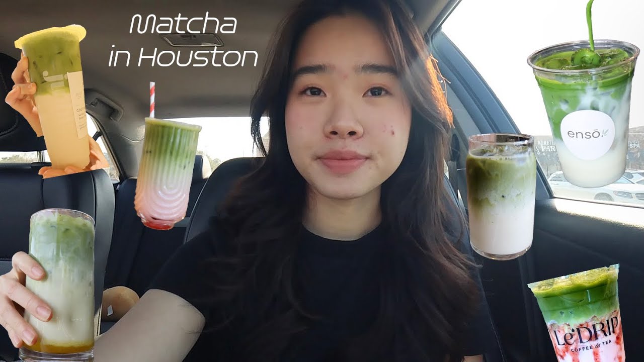 trying ALL MATCHA in HOUSTON | pt.1 | MARCHA - YouTube