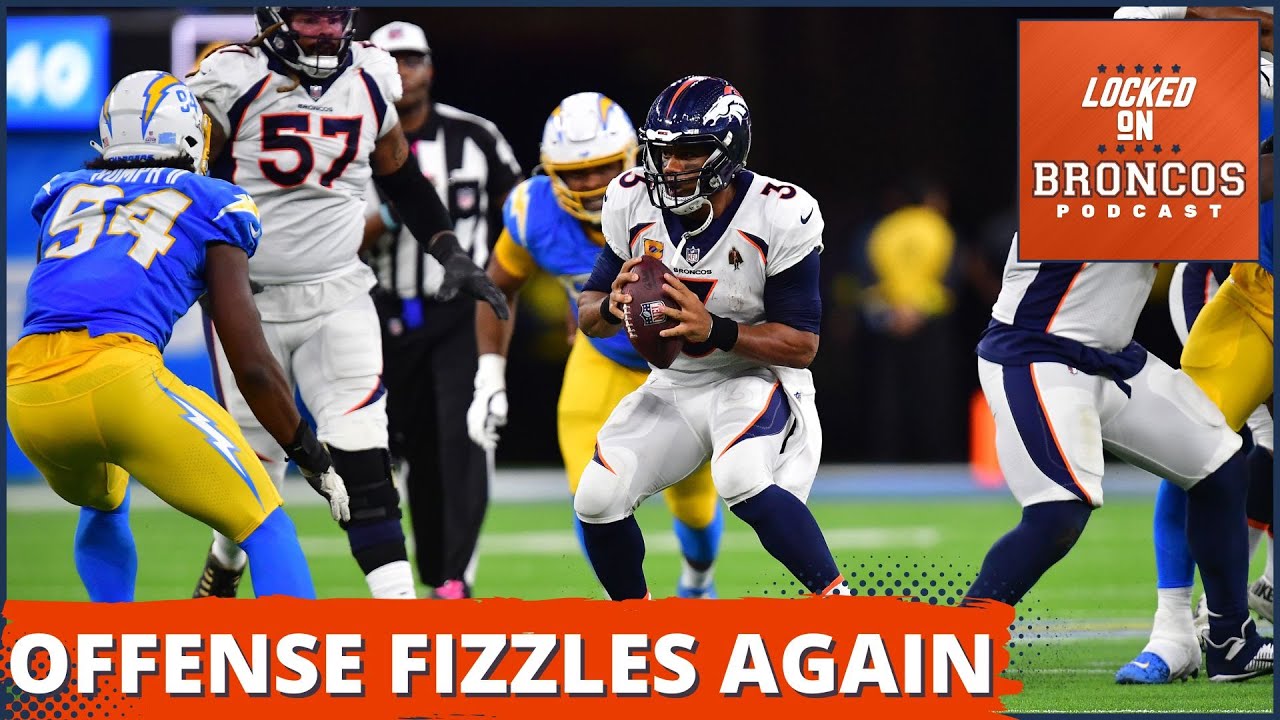 Denver Broncos offense, Russell Wilson fizzles out in second half in ...