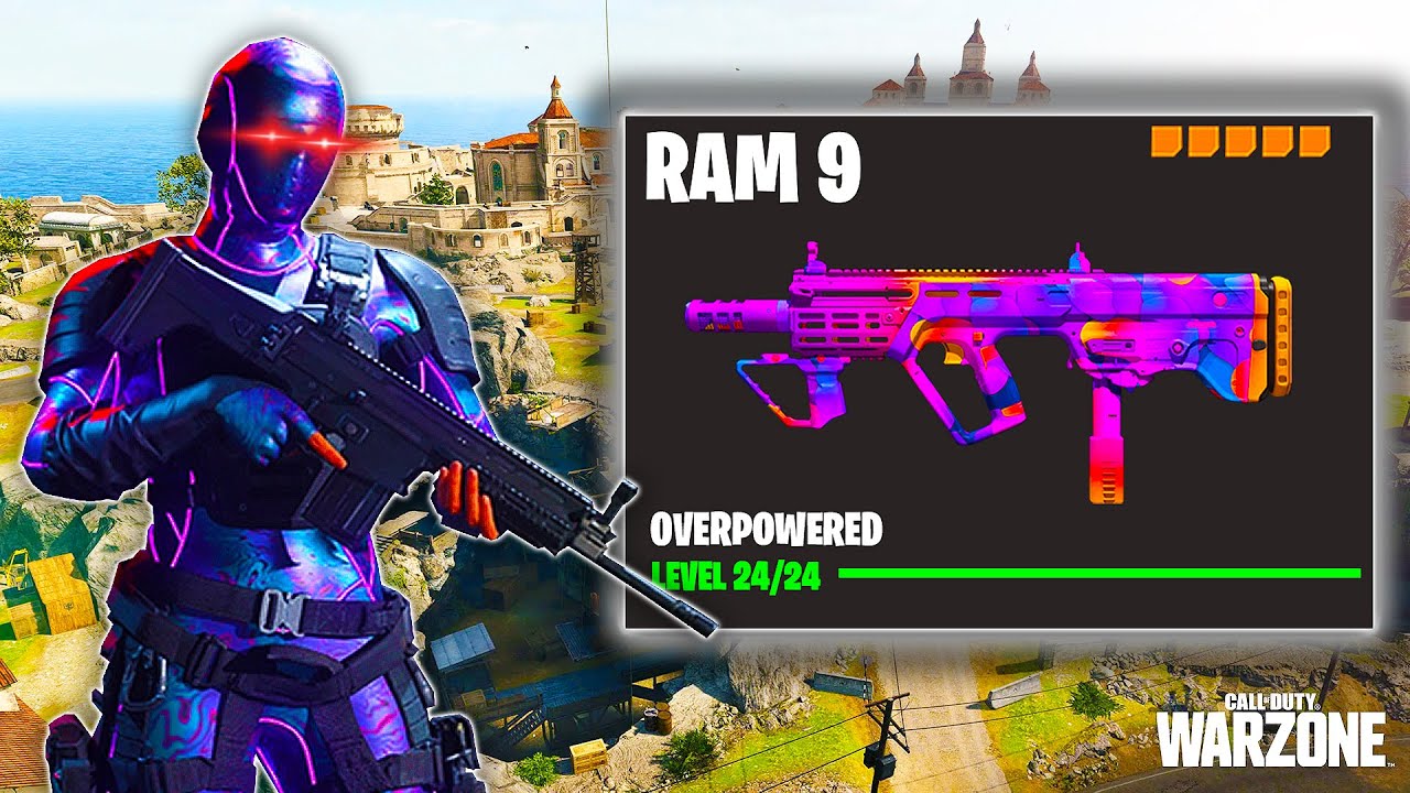 THE "RAM 9" IS THE BEST SMG IN WARZONE 3 - YouTube
