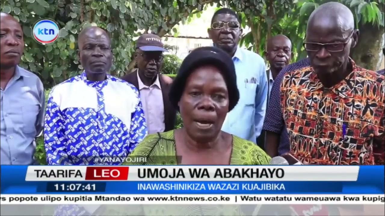 Wazee kutoka jamii ya Bakhayo Busia watoa wato wa kushirikiana na kudumisha umoja - YouTube