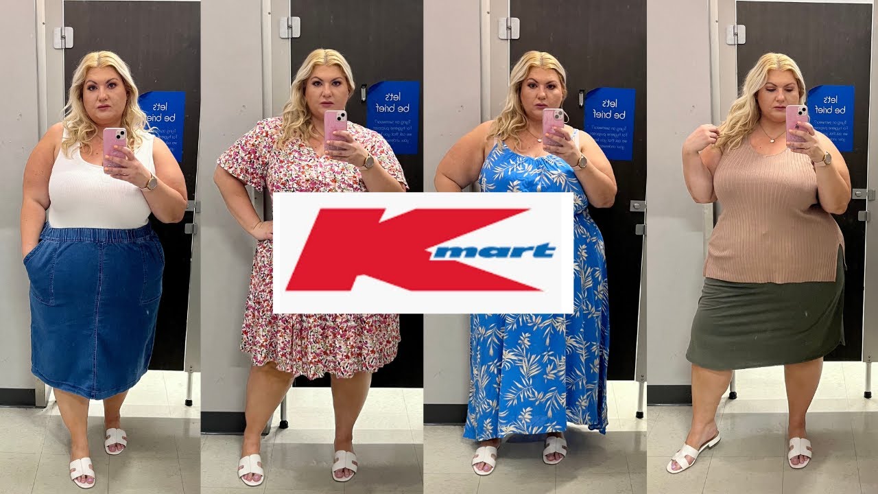 Kmart Dressing Room Try On | Plus size | Stanzie Star - YouTube