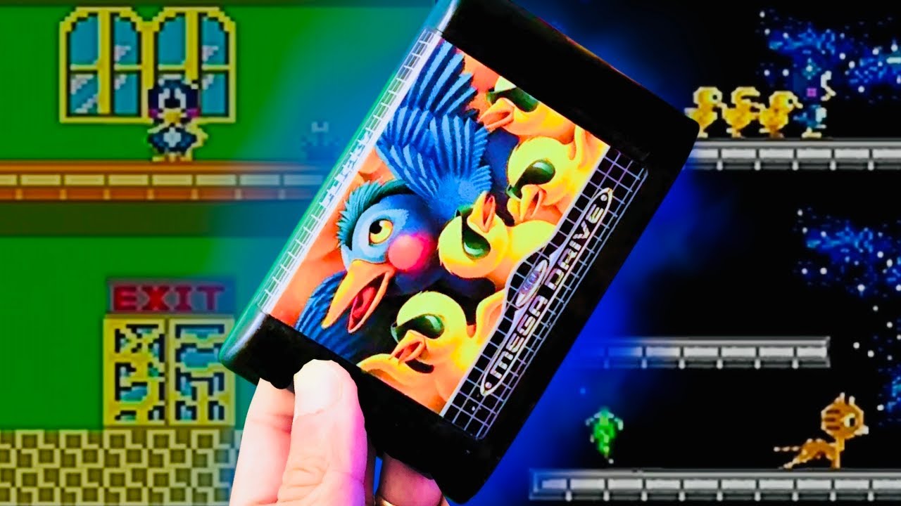 O jogo do PASSARINHO do Mega Drive é mais divertido do que você PENSA ...