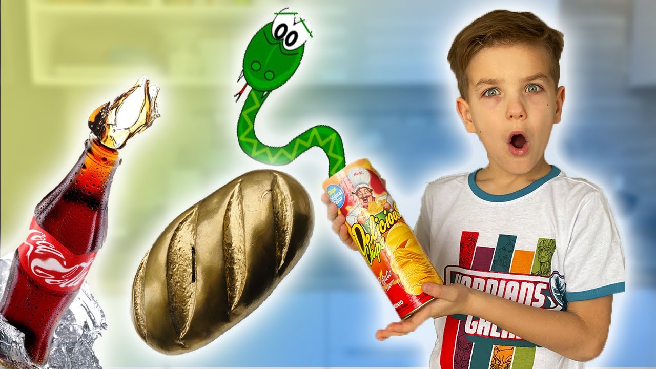 Mark and the magical food | Funny Kids Video - YouTube