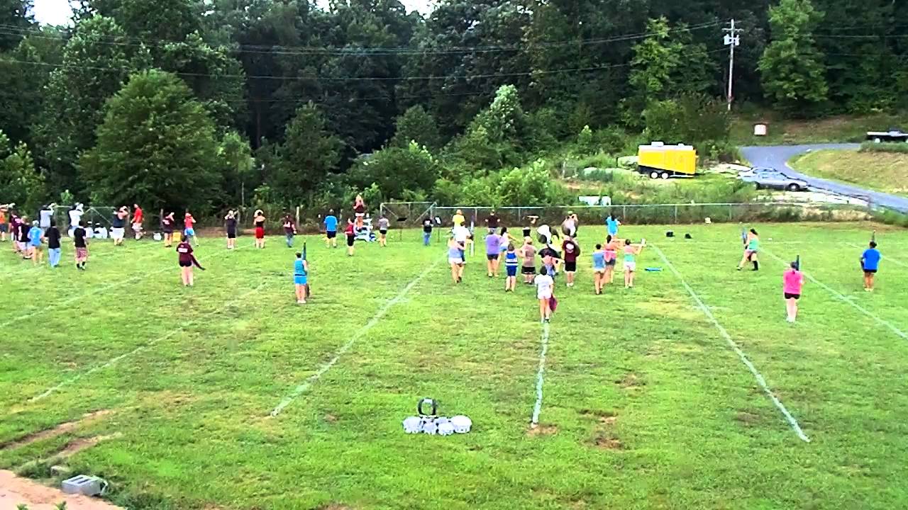 Swain County High School Maroon Devil Marching Band Camp 2011 - YouTube